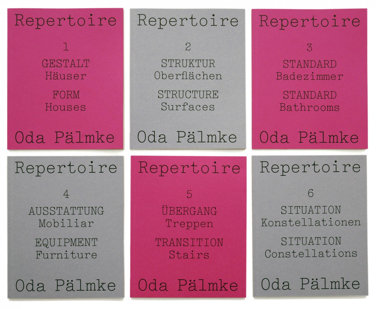 Oda Pälmke – Repertoire — Architektur Galerie Berlin